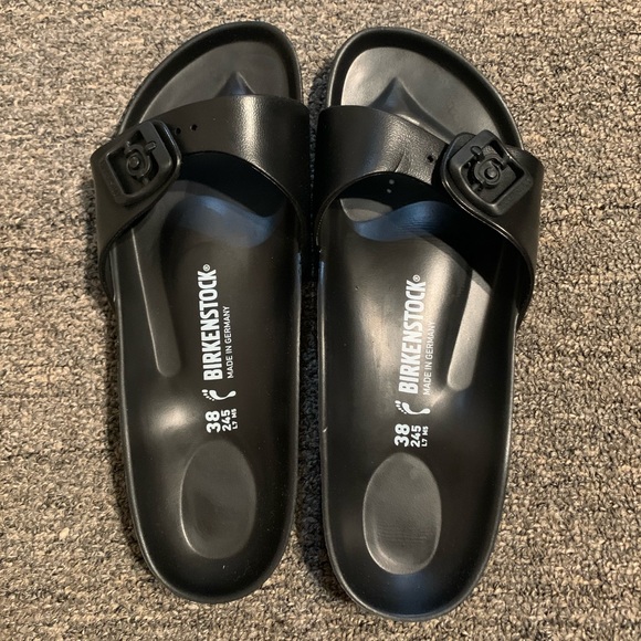 Birkenstock Shoes Birkenstock Madrid Sandal In Black Poshmark
